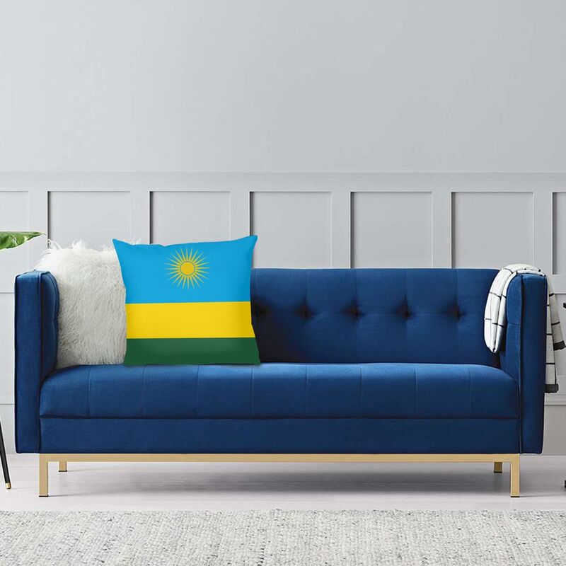 Taie d'oreiller drapeau Rwanda – King Drapeaux
