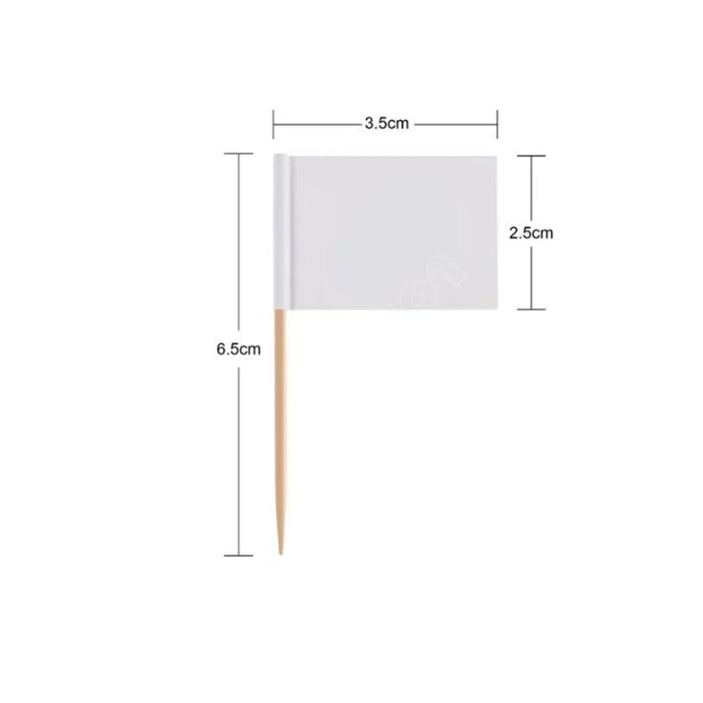 Mini drapeaux personnalisés pic en bois – King Drapeaux